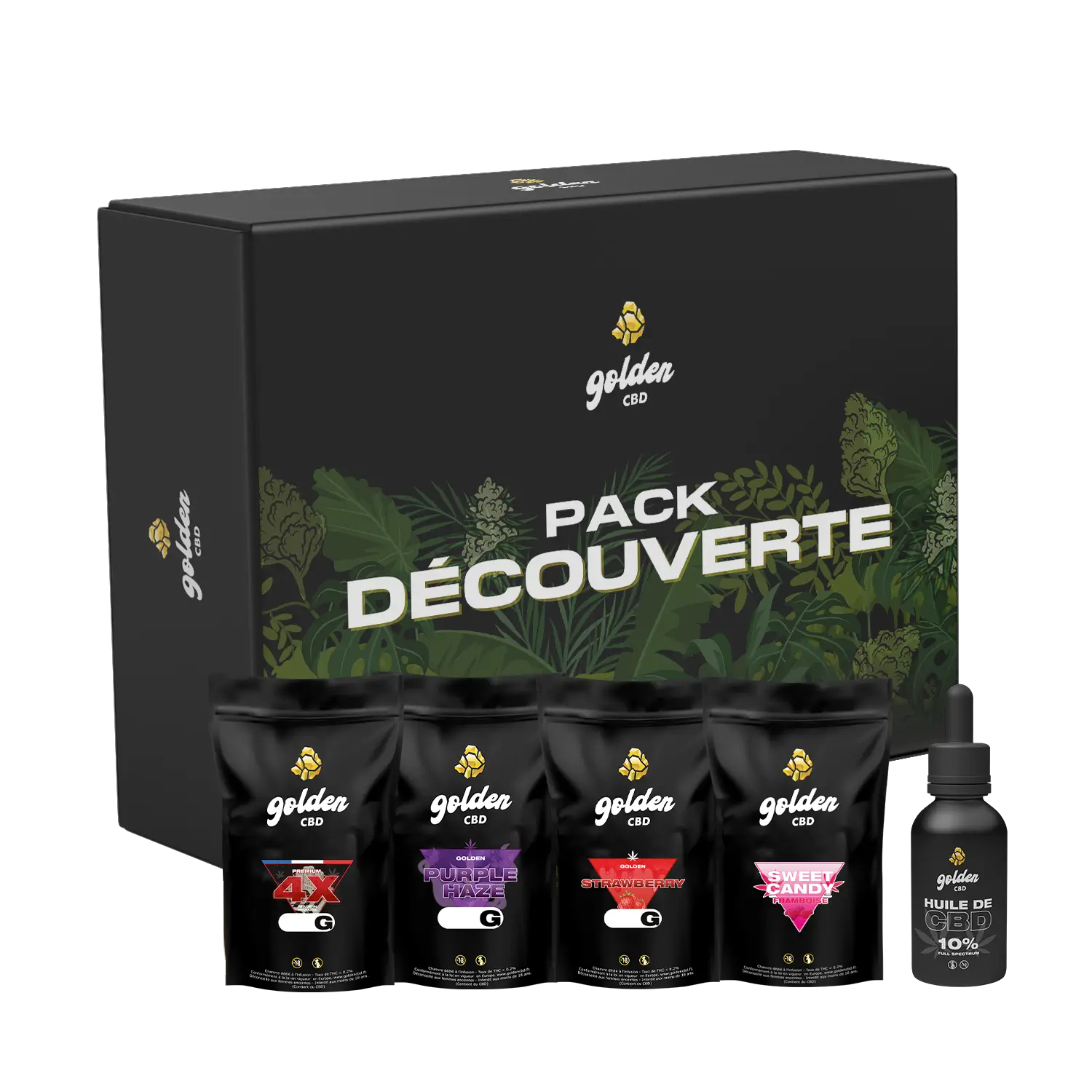 Pack Découverte - Golden-CBD
