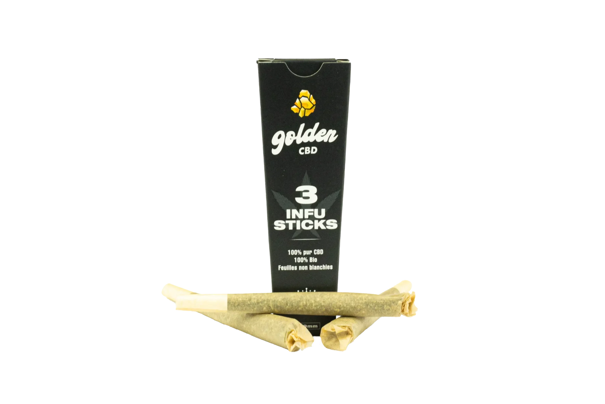 Pack de 3 Pre-rolls - Golden-CBD